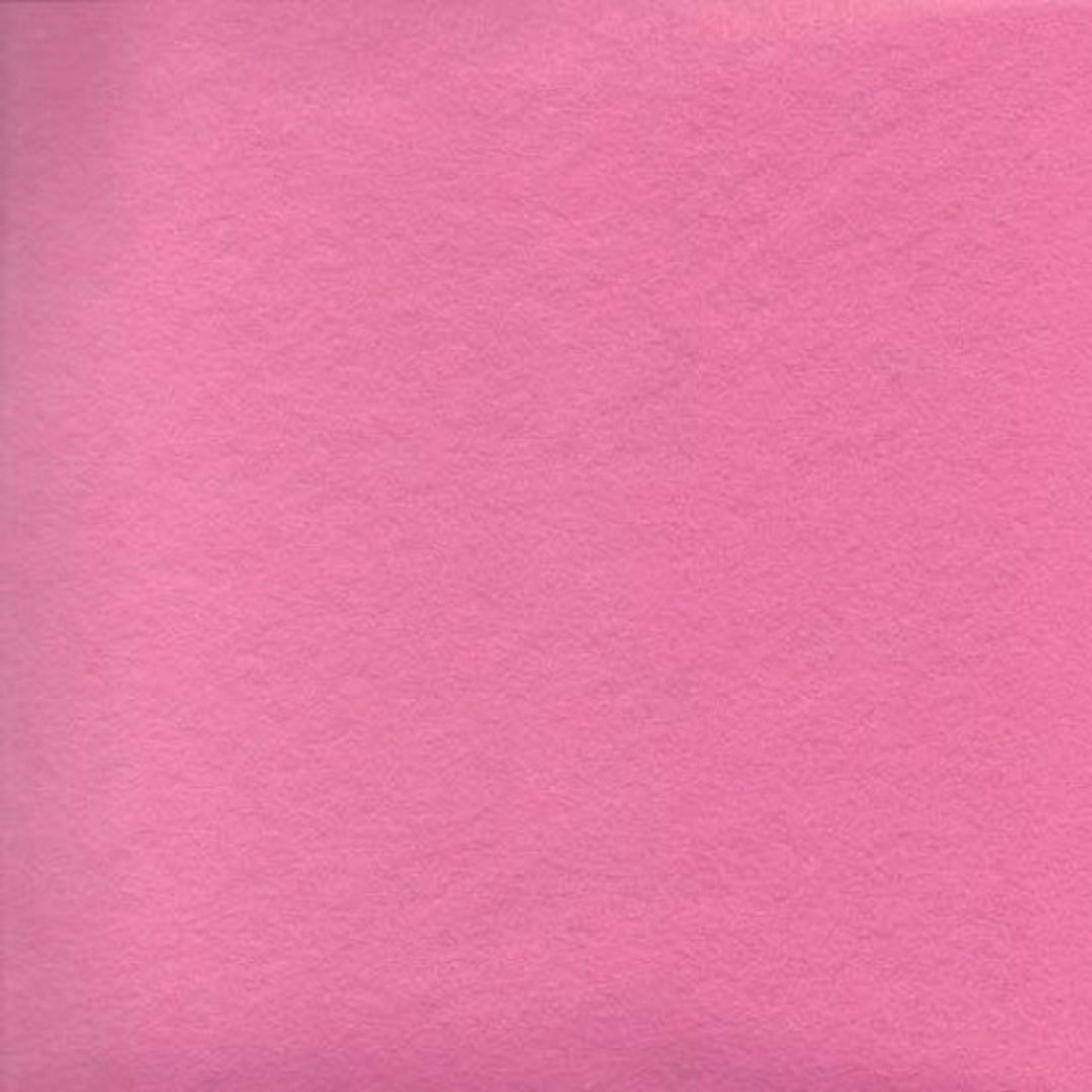 Wool Felt - Shocking Pink - Sold by the Half Yard (BTHY) - Etsy