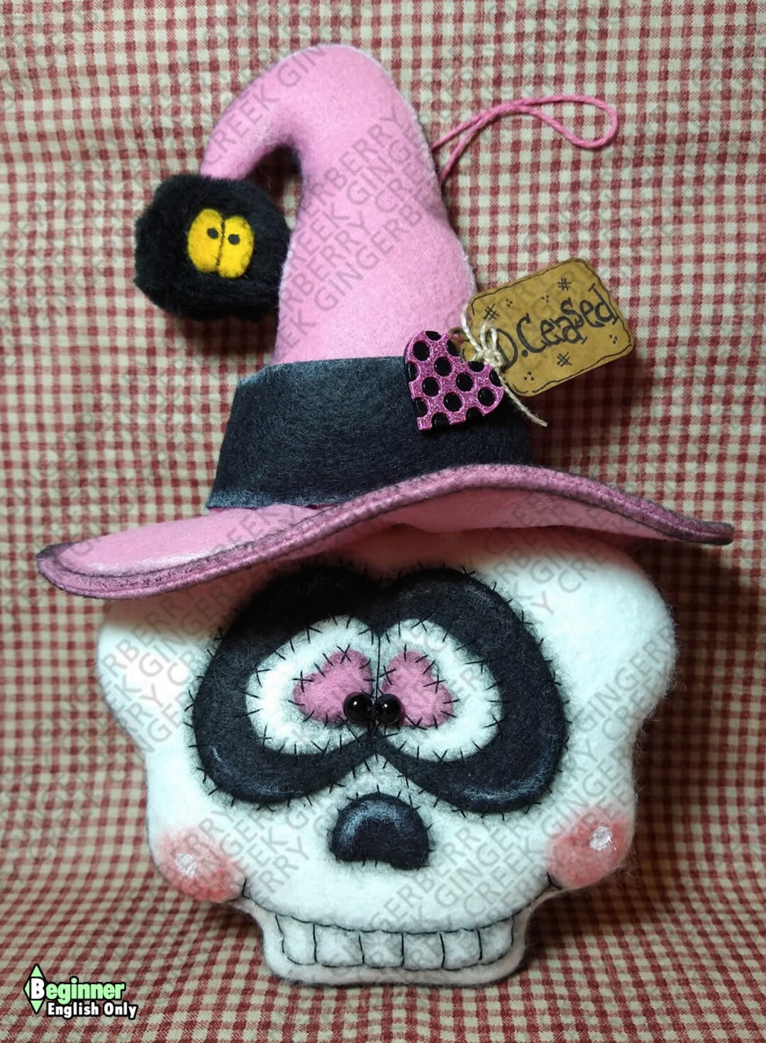Cursed to the Bone Pattern #344 - Primitive Doll Pattern - Halloween ...