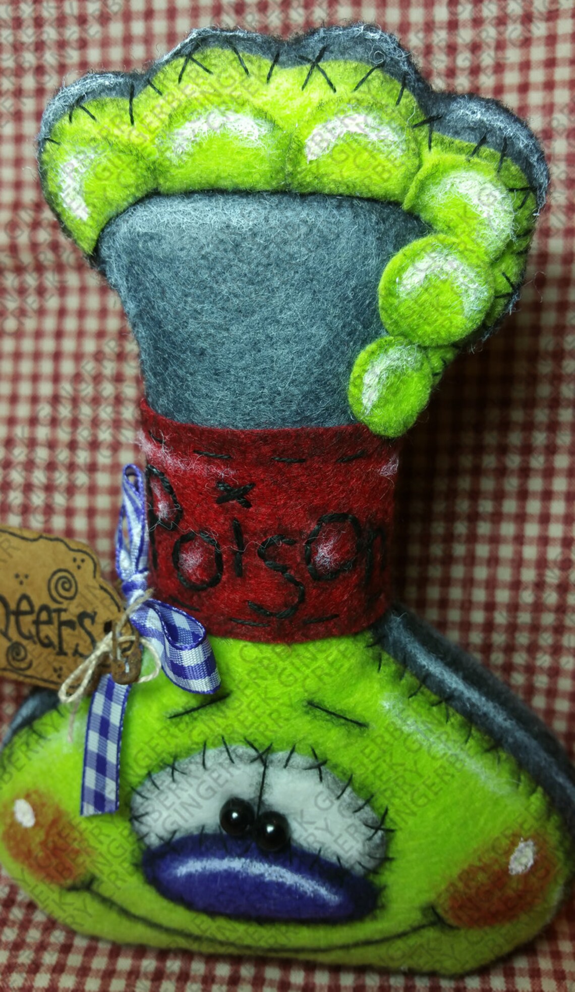 E-pattern - Pick Your Poison Pattern #289 - Primitive Doll E-pattern ...