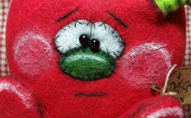 E-pattern Food for Thought Pattern 218 Primitive Doll - Etsy