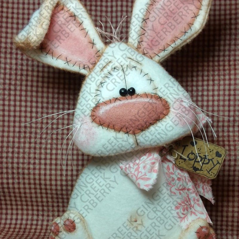 Whimsical Rabbit - Etsy