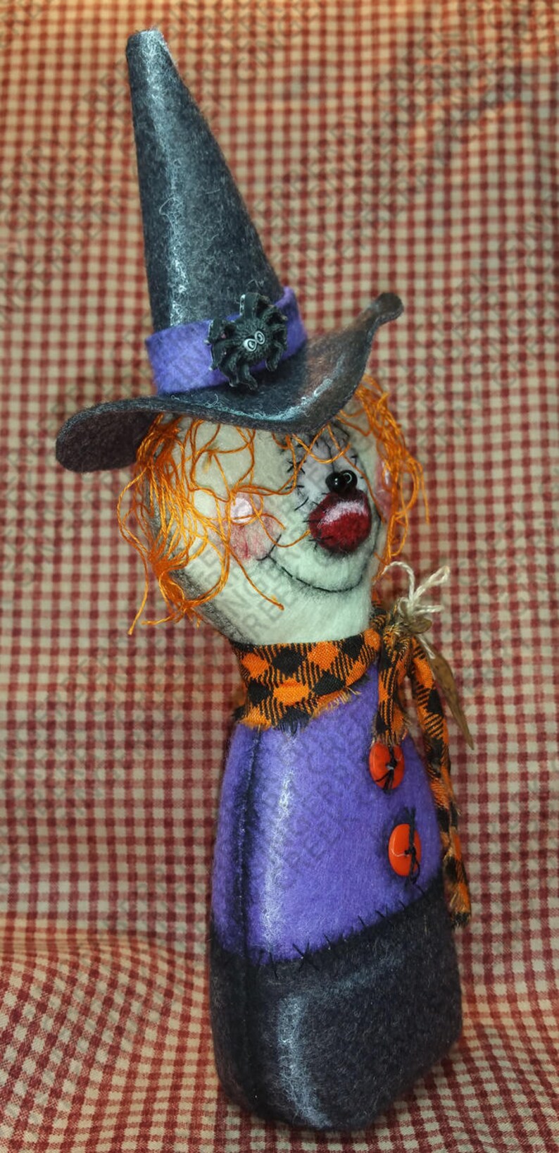 Witchy Little Wendy Pattern #270 - Primitive Doll Pattern - Halloween ...