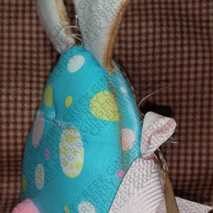 Hopper's Eggscellent Disguise Bunny Pattern #139 - Primitive Doll ...