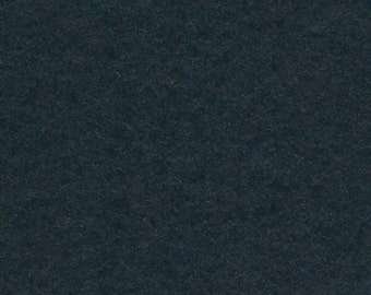 Wool Felt Deep Sea Blue Sold by the Half Yard BTHY | Etsy