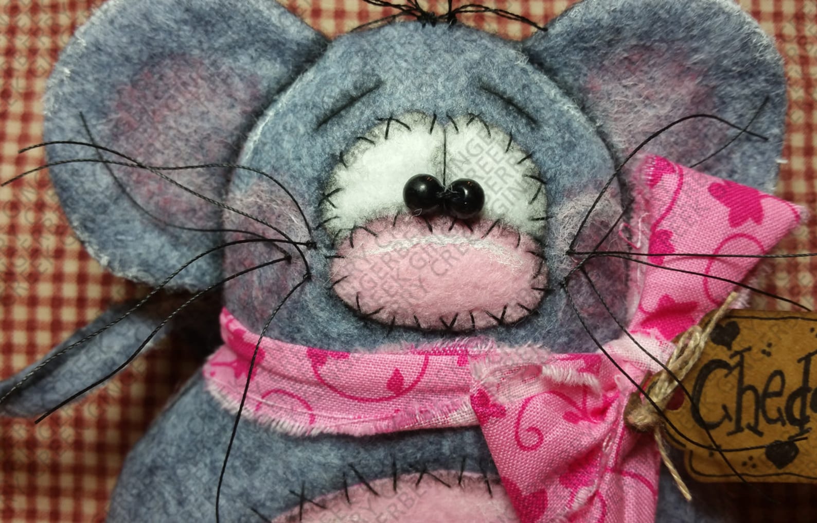 Cheddar the Mouse Pattern 207 Primitive Doll Pattern - Etsy