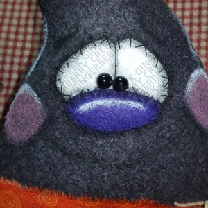 Witchful Thinking Pattern #231 - Primitive Doll Pattern - Halloween ...