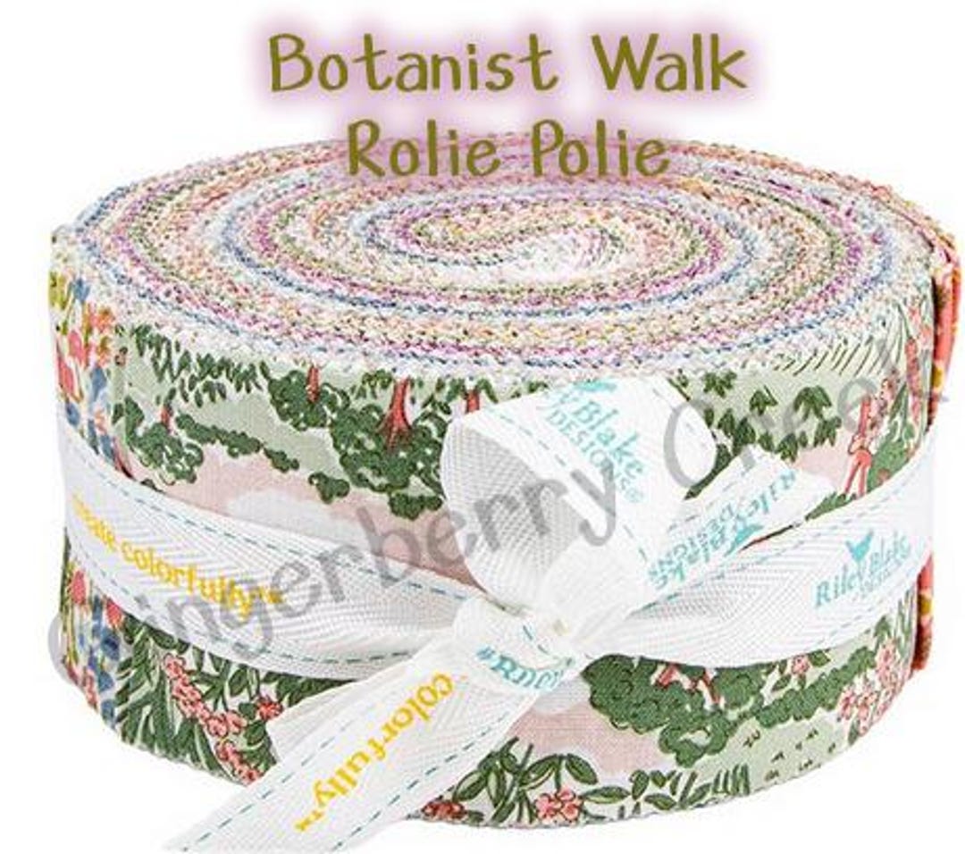 Riley Blake Rolie Polie - Botanist's Walk by Liberty Fabrics - Precut ...