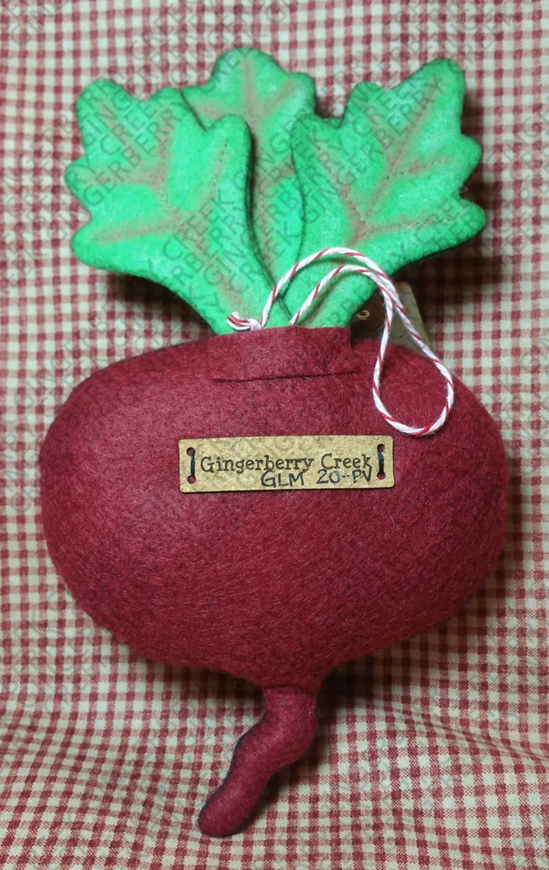 E-pattern - My Heart Beets for You Pattern #326 - Primitive Doll E ...