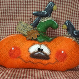 Harvest Pecking Order Pattern #233 - Primitive Doll Pattern - Halloween ...