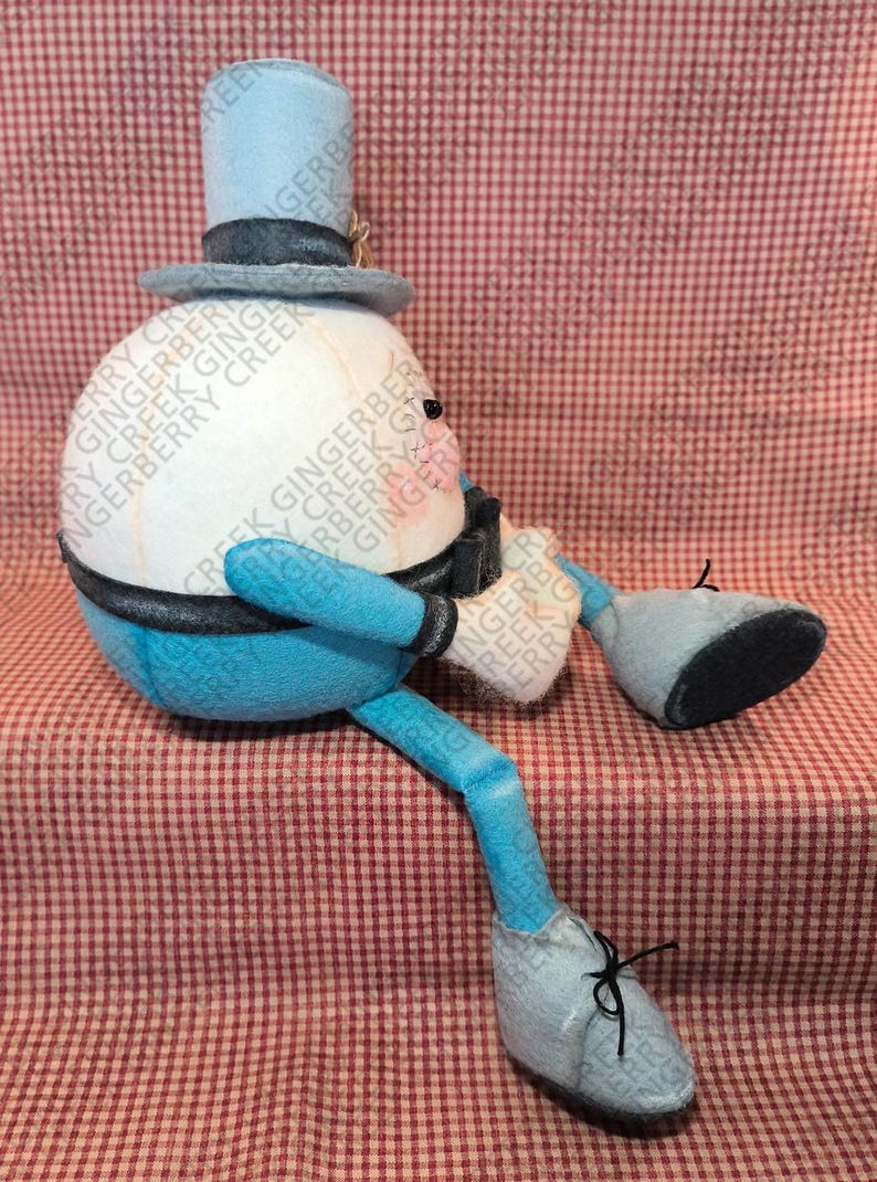 I Fall to Pieces Humpty Dumpty Featuring Teeter - Finished Handmade ...