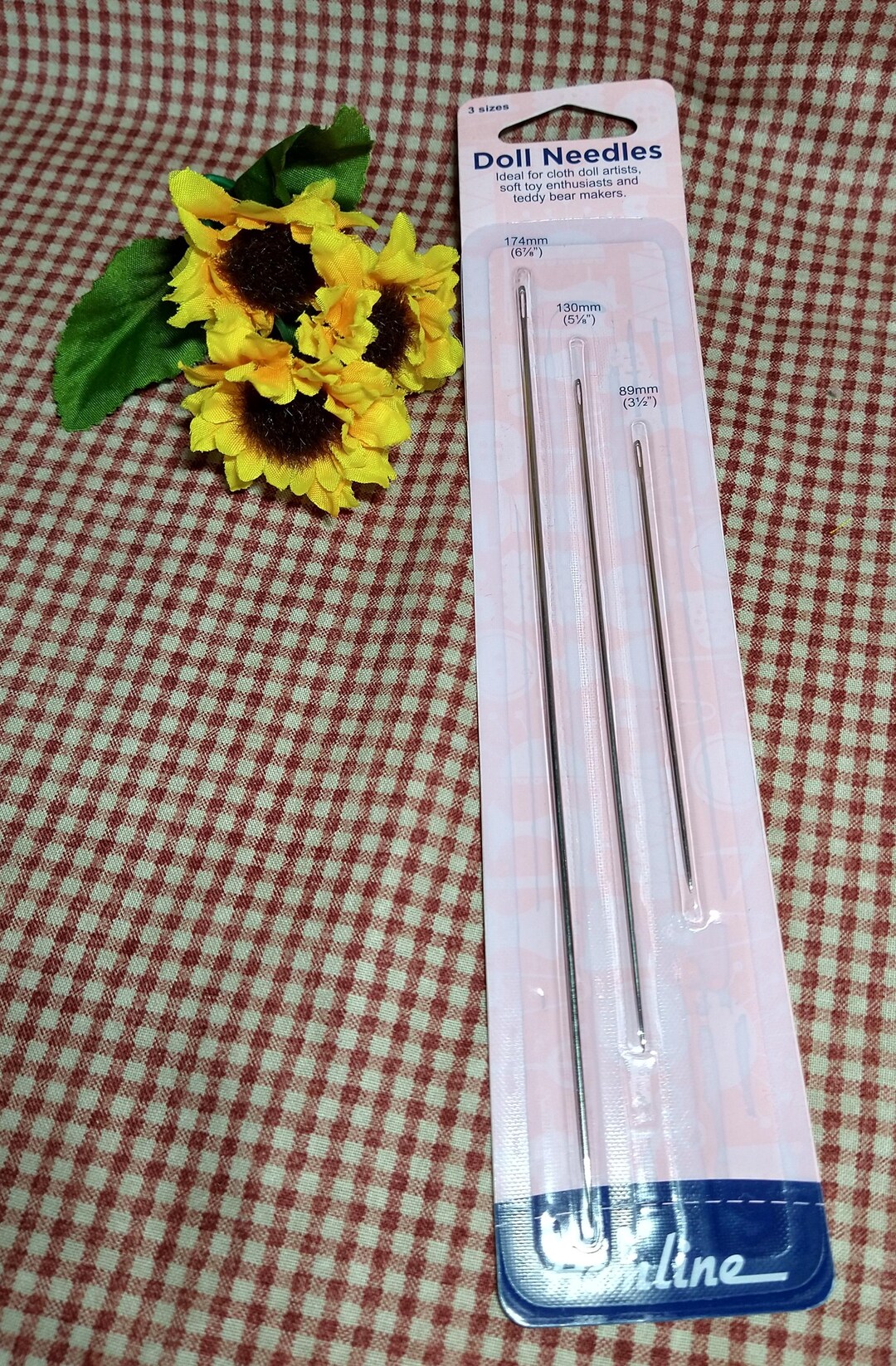 Long Doll Needle Set - 3 Piece Set - Sewing - Doll Making - Soft Toys ...