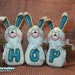 Going to the Bunny Hop Pattern #259 - Primitive Doll Pattern - Easter ...