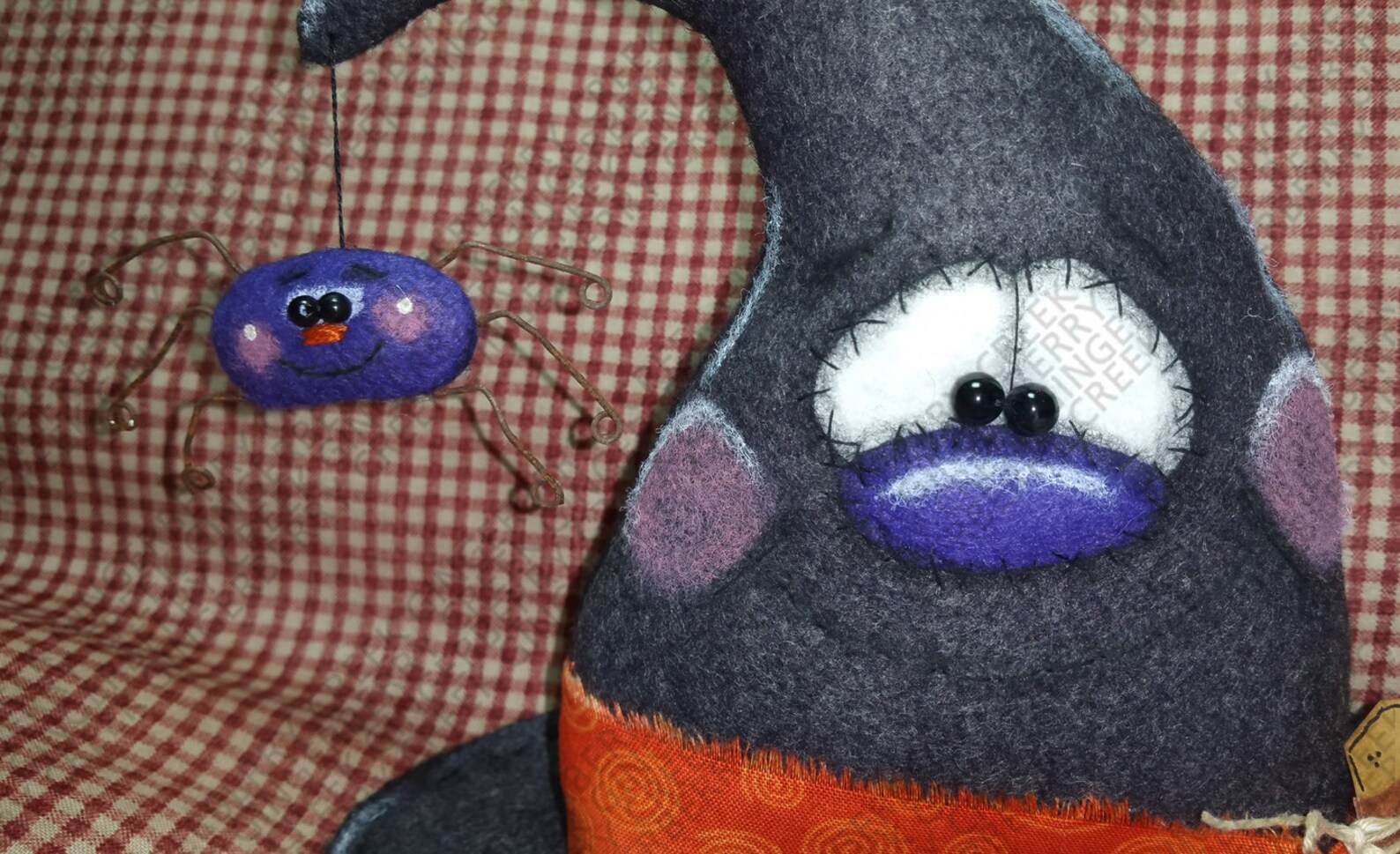 Witchful Thinking Pattern #231 - Primitive Doll Pattern - Halloween ...