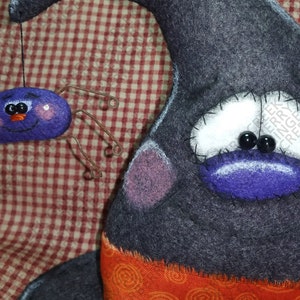 Witchful Thinking Pattern #231 - Primitive Doll Pattern - Halloween ...