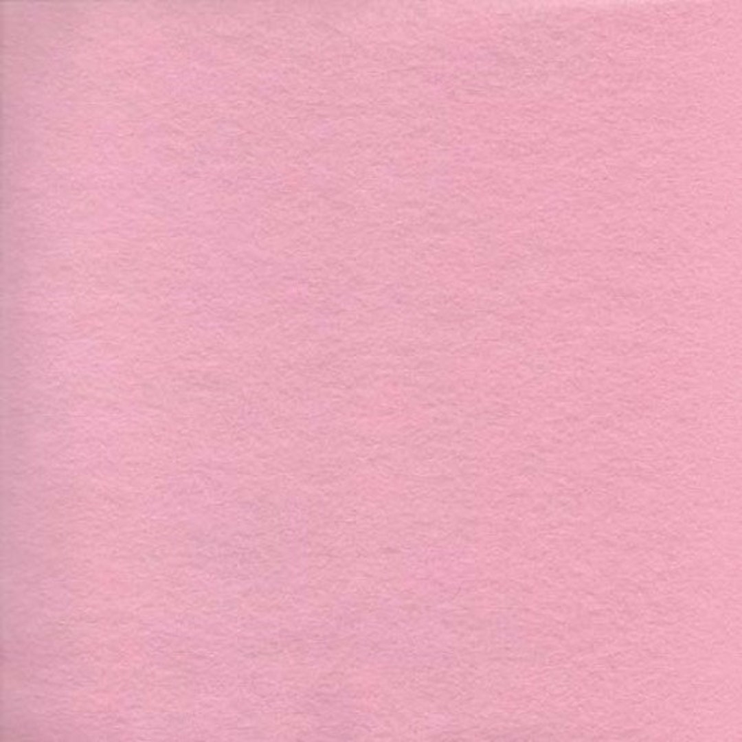Wool Felt - Pink - Sold by the Half Yard (BTHY) - Etsy
