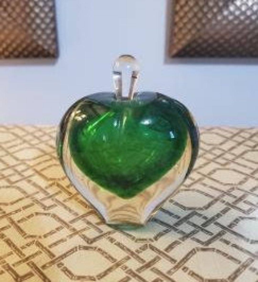 Vintage Dynasty Gallery Hand Blown Glass Perfume Bottle - Etsy