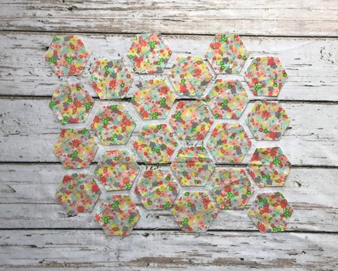 Hexagon SVG Hexagon Cut File Quilt SVG Quilt Hexagon - Etsy