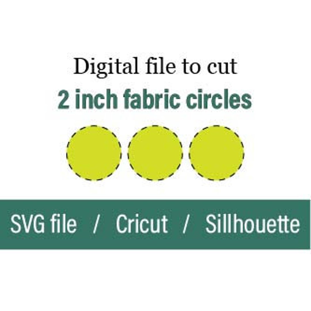 Circle SVG, Circle Cut File, Quilt SVG, Fabric Circle, Cricut ...