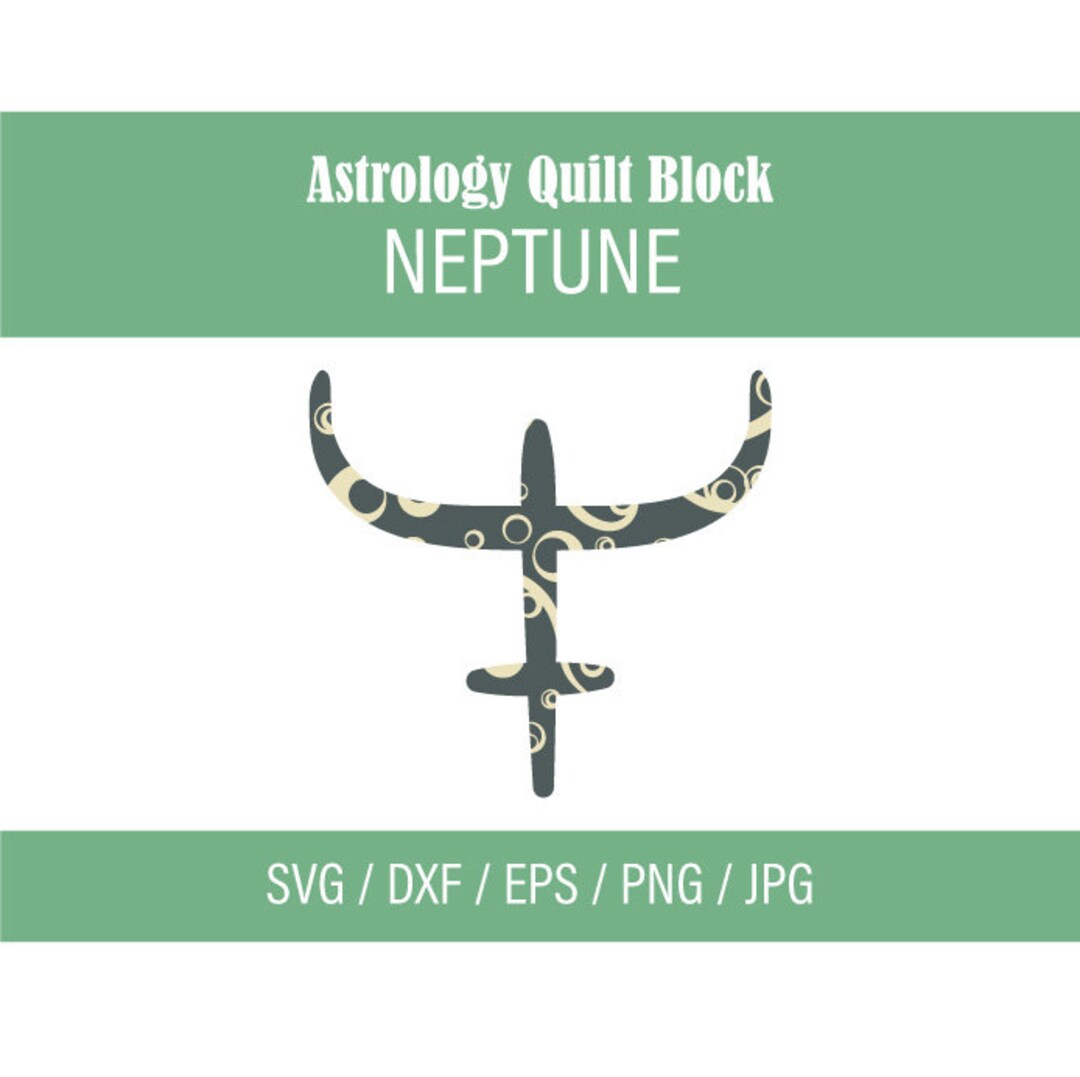 Astrology SVG, Neptune SVG, Fabric SVG, Quilt Svg, Quilt Pattern ...