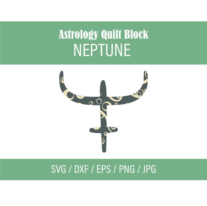 Astrology SVG, Neptune SVG, Fabric SVG, Quilt Svg, Quilt Pattern ...