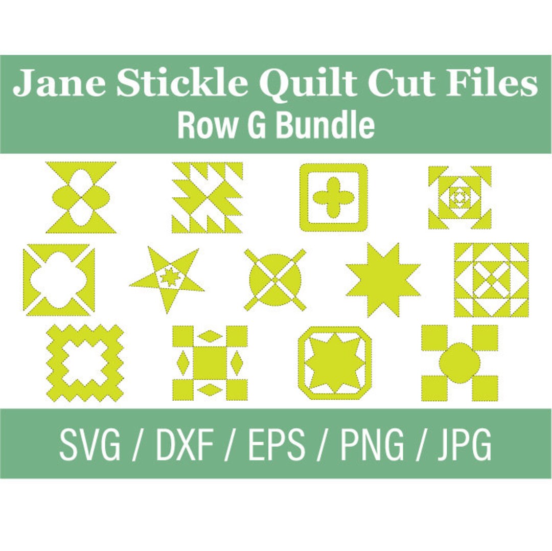 Quilt SVG, Quilt SVG Bundle, Dear Jane Quilt, Geometric SVG, Mini Quilt ...