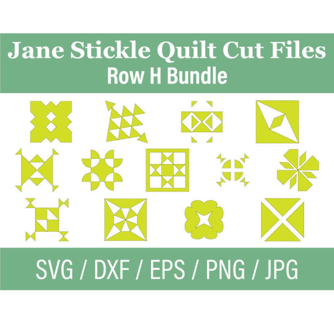 Quilt SVG, Quilt SVG Bundle, Dear Jane Quilt, Geometric SVG, Mini Quilt ...