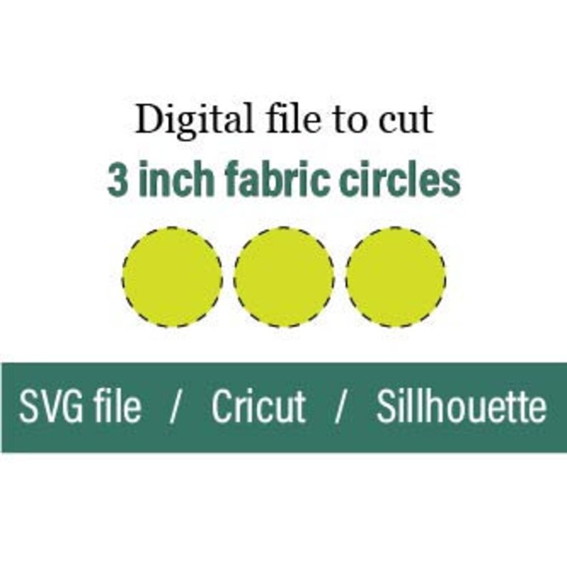 Circle SVG Circle Cut File Quilt SVG Fabric Circle Cricut - Etsy