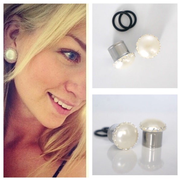 White Gauges - Etsy