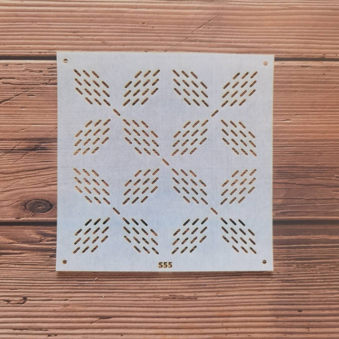 Sashiko Stencil sashiko Embroidery Pattern quilting | Etsy