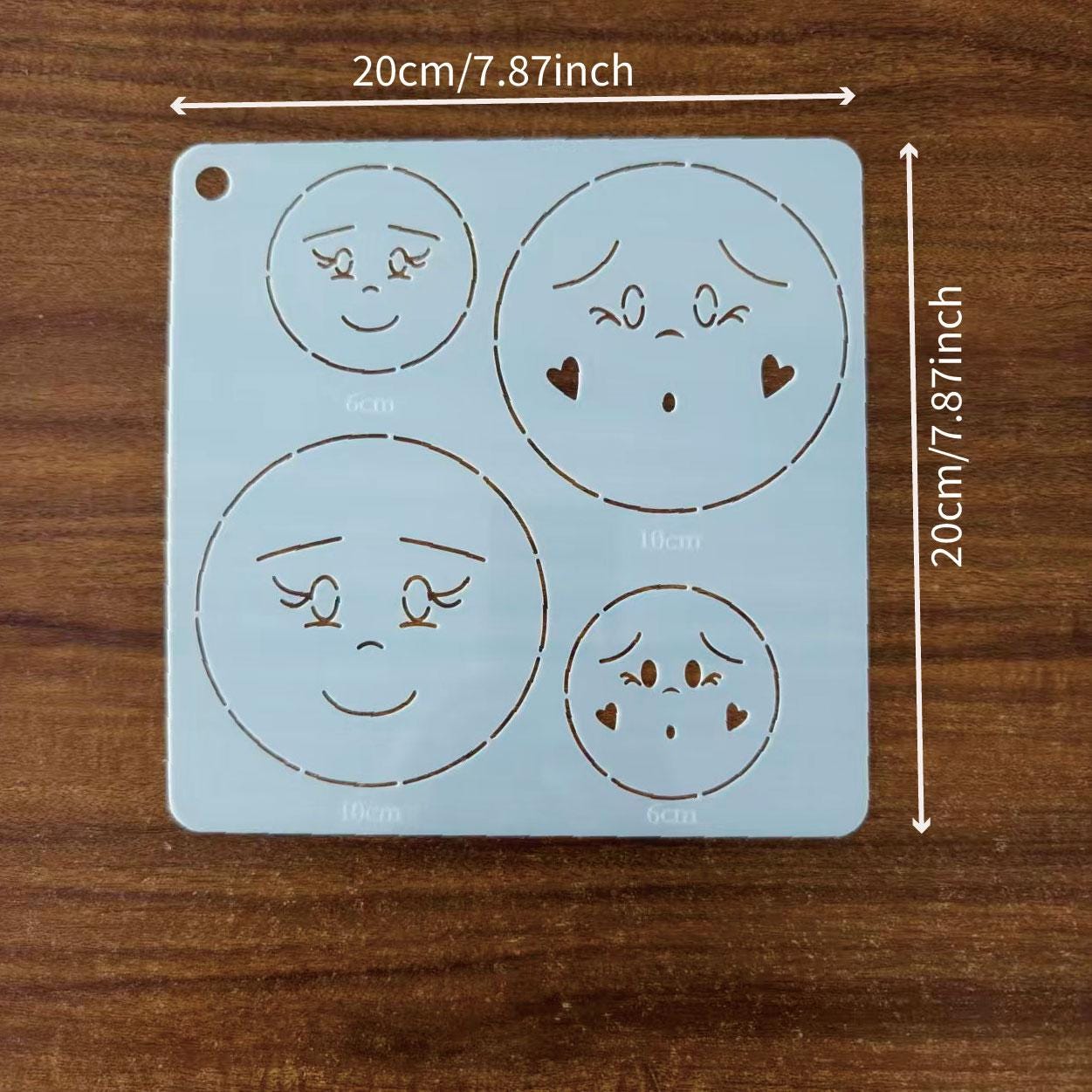 Doll Expression Template, Handmade DIY Template - Etsy