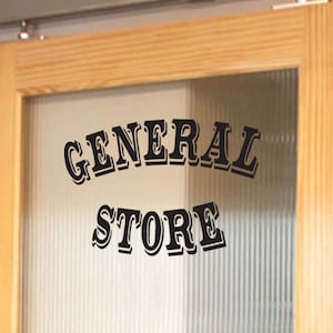 General Store Pantry Kitchen Vinyl Wall Quote Sticker Decal - Etsy
