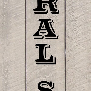 General Store Pantry Vertical Kitchen Vinyl Wall Quote Sticker Decal - Etsy