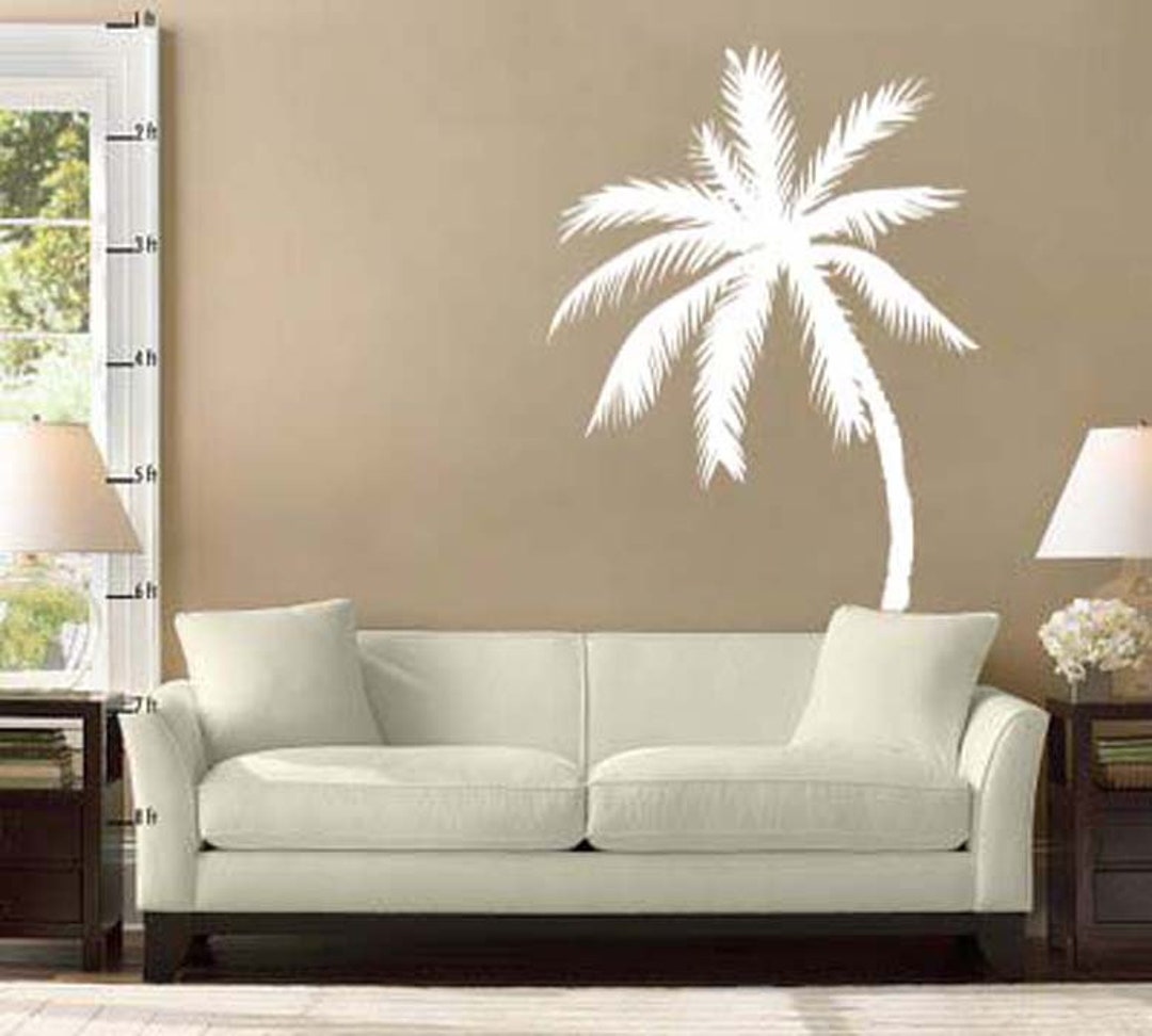 Palm Tree Vinyl Wall Sticker Vinyl Decal - Etsy