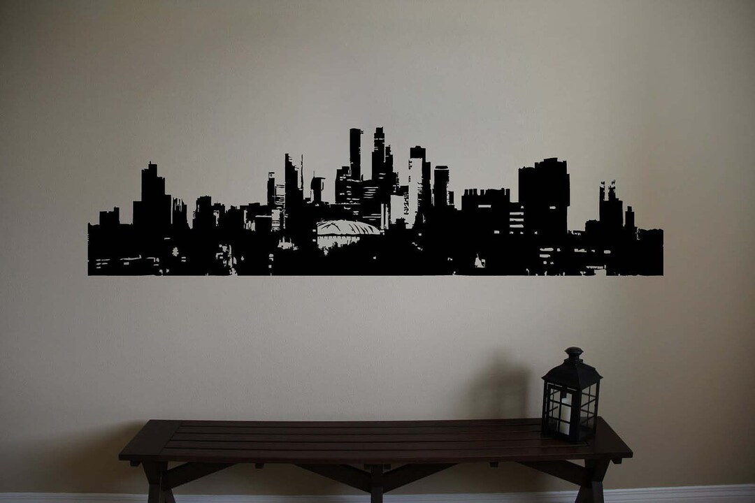 PITTSBURGH Pennsylvania Skyline Vinyl Wall Sticker Decal 20"h X 60"w - Etsy