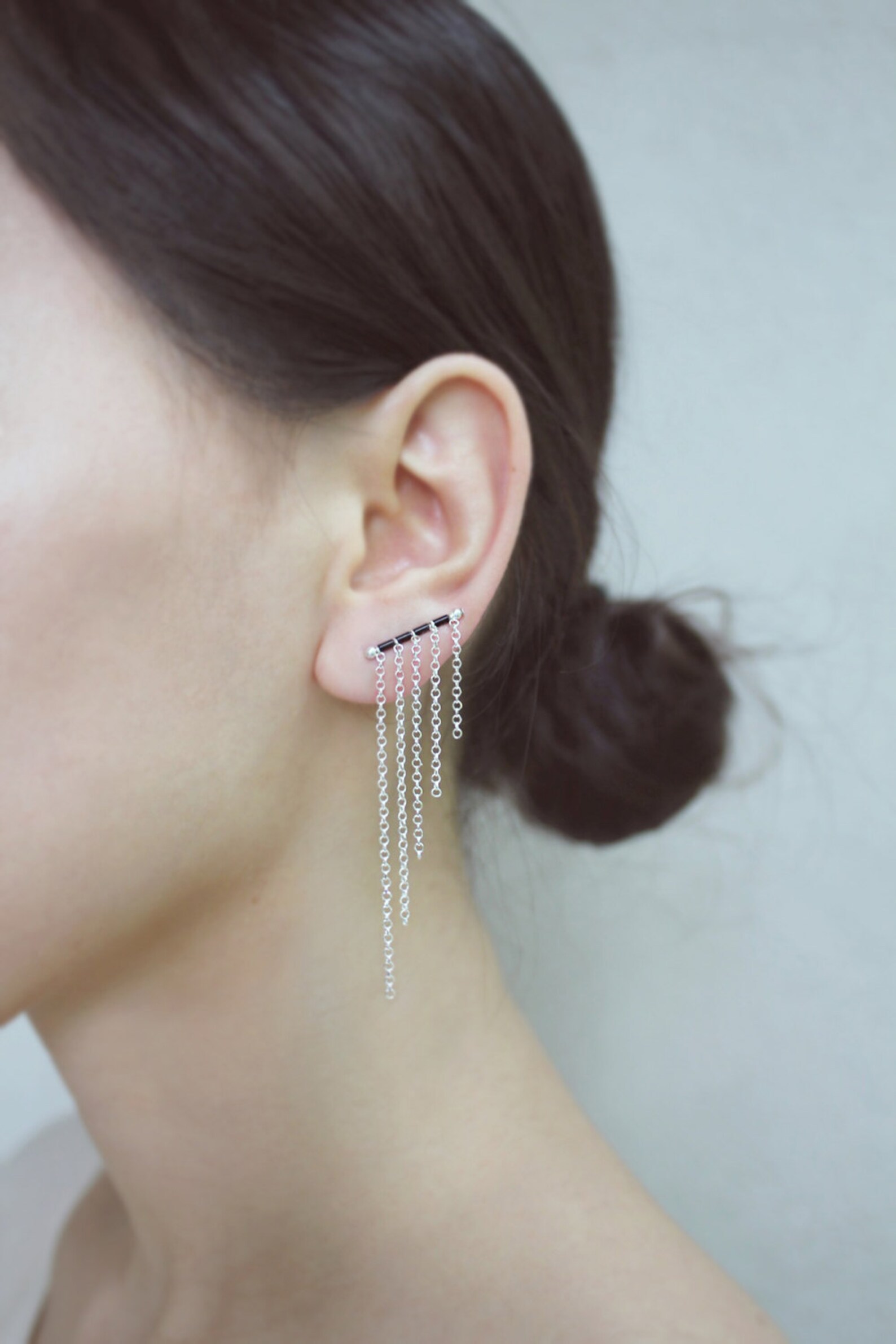 Zuzu Ear Cuff Holiday Gift for Her Ear Climber Silver - Etsy