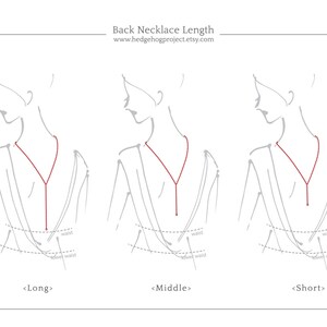 Golden Back Necklace Back Chain Minimalist Bridal Back - Etsy