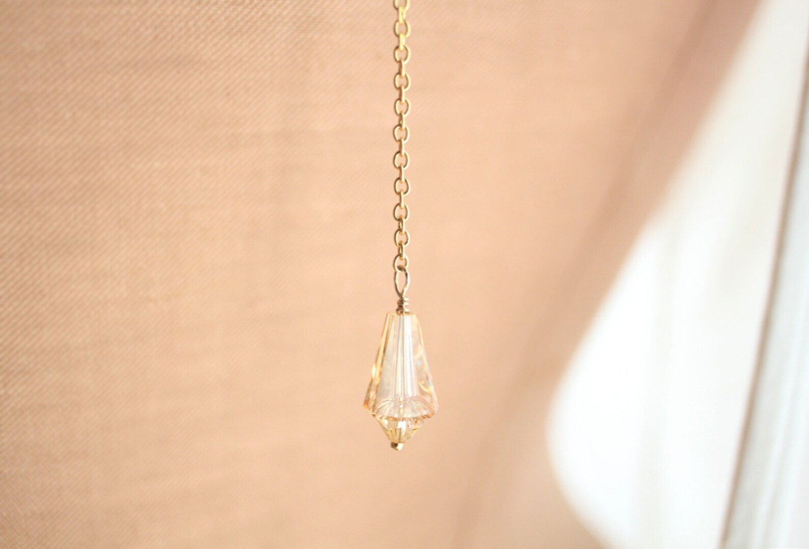 Golden Back Necklace Back Chain Minimalist Bridal Back - Etsy