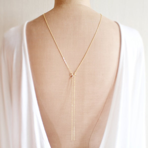 Back Necklace - Etsy