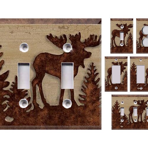 PINE CONES 1 Rustic Cabin Home Decor Light Switch Cover Plate - Etsy