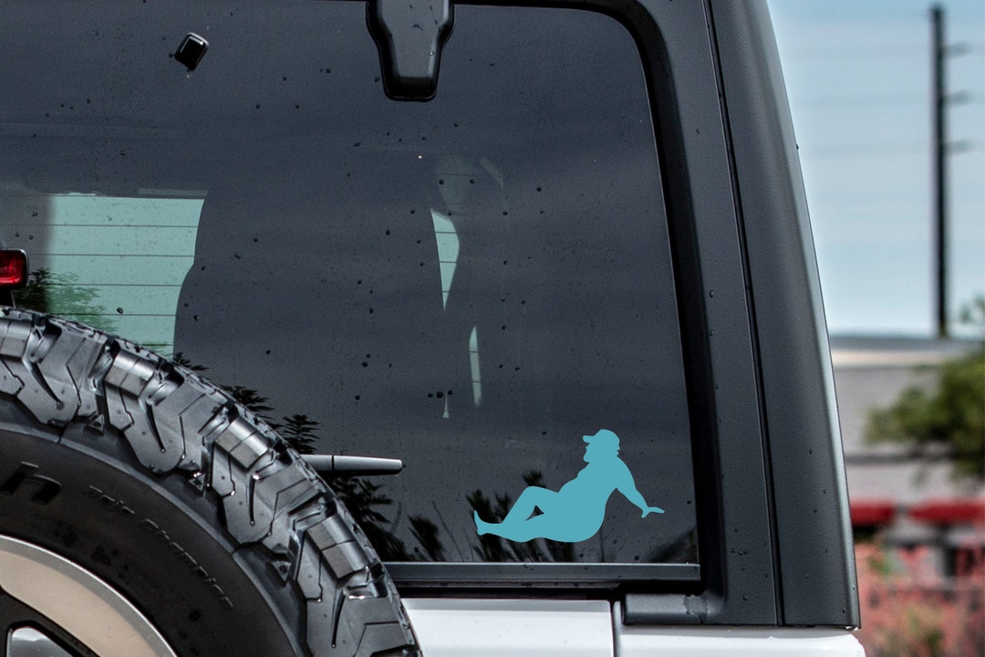 Chubby Guy Vinyl Decal Fat Guy Vinyl Decal Male Vinyl Decal - Etsy