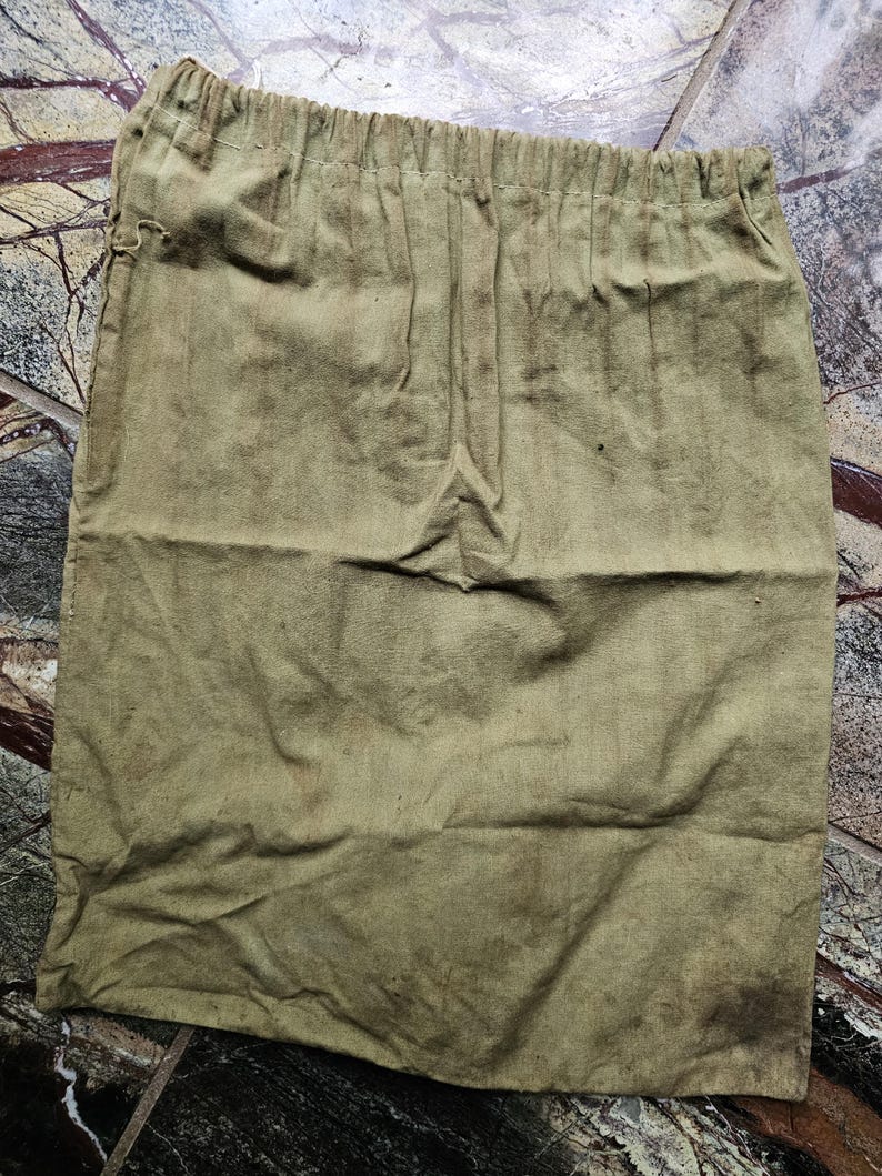 WW1 Infantry 21st Machine Gun Battalion American Red Cross Ditty Bag ...