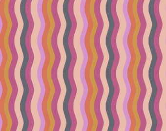 Pink Wavy Wallpaper - Etsy