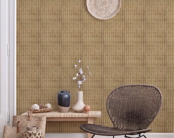 Woven Cane Effect Wallpaper | Etsy