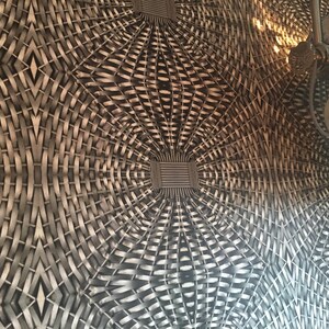 Woven Metal Effect Wallpaper - Etsy