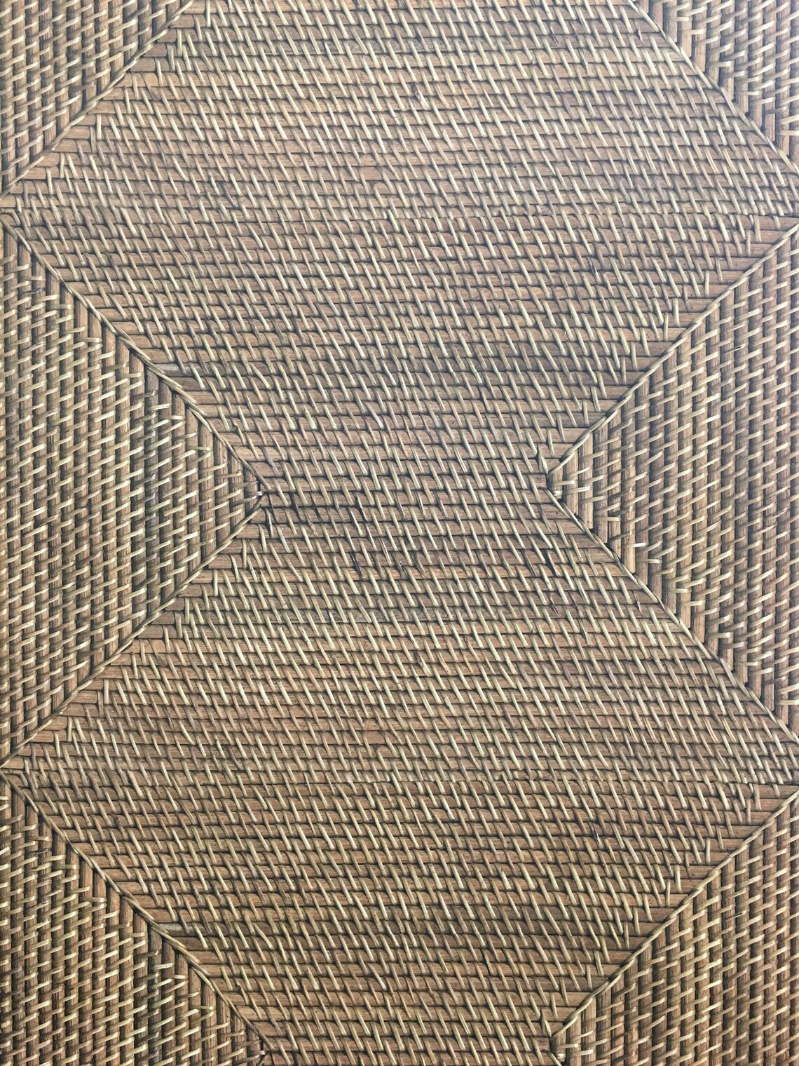 Cane Diamond Weave Wallpaper - Etsy UK