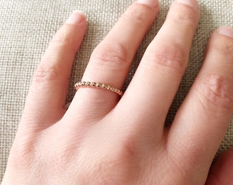 Stamped Ring - Etsy