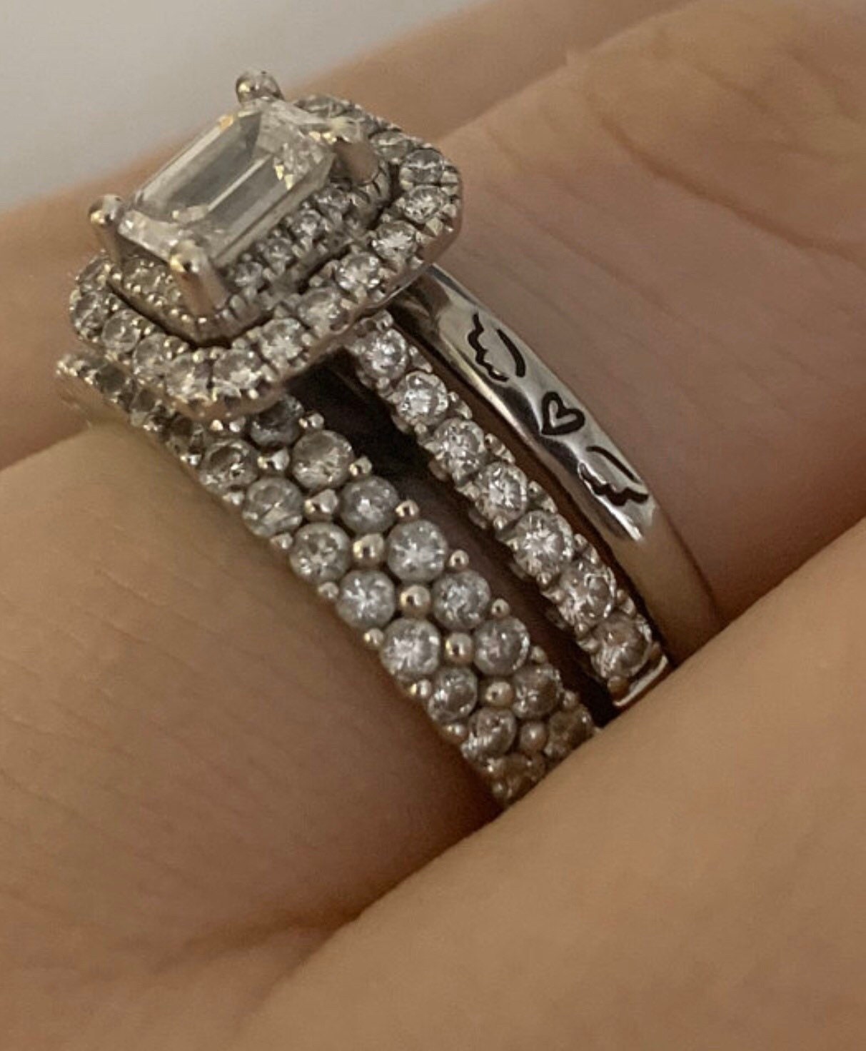 Memorial Remembrance Ring Angel Wing Ring Stainless Steel - Etsy