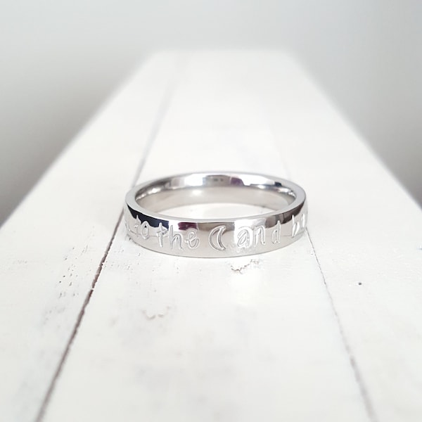 Moon Ring - Etsy