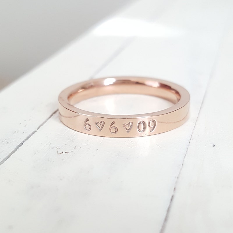 Date Ring - Etsy