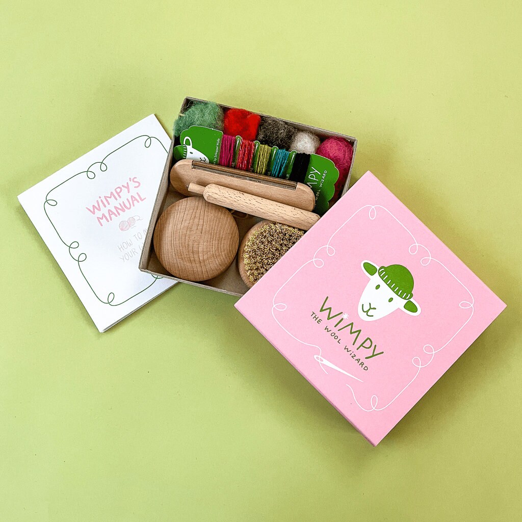 Wimpy the Woolwizard Complete Wool Repair and Care Kit for - Etsy